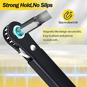Mens Gifts Right Angle Screwdriver: Fathers Day Dad Gifts from Daughter Son Wife Tools Gift for Husband Stepdad Grandpa 90 Degree Offset Tight Space Low Profile Ratcheting Screwdriver Cool Gadgets EDC