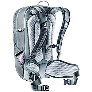 deuter Unisex – Adult's Attack 22 EL Bicycle Backpack with Protector, Graphite Shale, 22 L