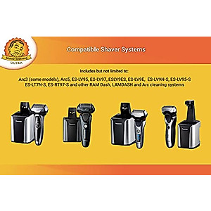 Shaver Shebang replacement for 14 Panasonic WES4L03 cleaner packets