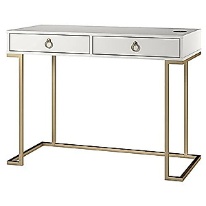 Ameriwood Home Writing Desk, White