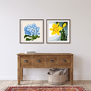 CRAFTBARN - 2 Framed DIY Paint by Numbers for Adults Beginner, Paint by Number for Adults Framed Canvas, Painting by Numbers for Adults, 2 10x10, Paint by Number for Adults, Crafts for Adults Women