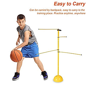 MODGAL Dribble Training Stick | Sports Agility Kit Comfortable Exercise Pole | Training Accessories Basketball Equipment for Adults Women Men Teenagers