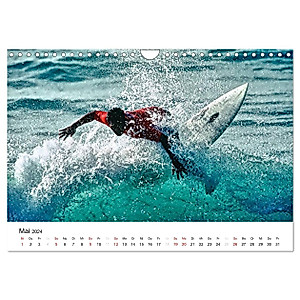 SURF PASSION 2024 Photos by Marion Koell (Wall Calendar 2024 DIN A4 Landscape), CALVENDO 12 Month Wall Calendar