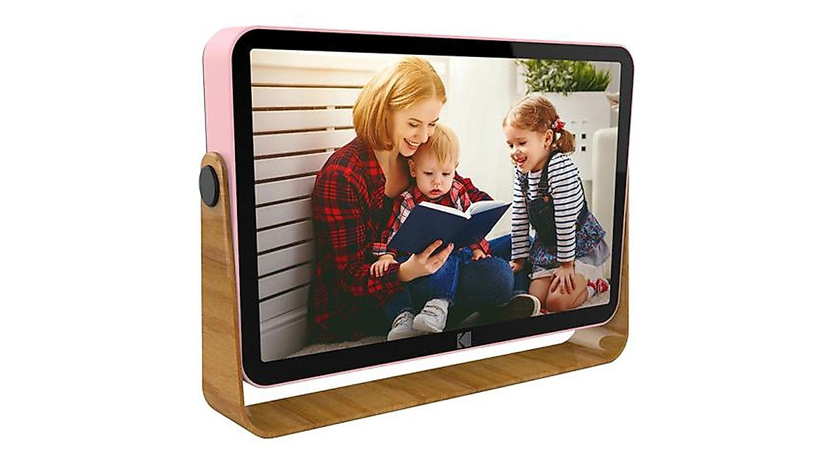 Kodak 10-Inch Touch Screen Digital Photo Frame with Wi-Fi - Rose Gold