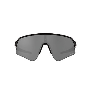 Oakley Men's OO9465 Sutro Lite Sweep Rectangular Sunglasses, Matte Black/Prizm Black, 39 mm
