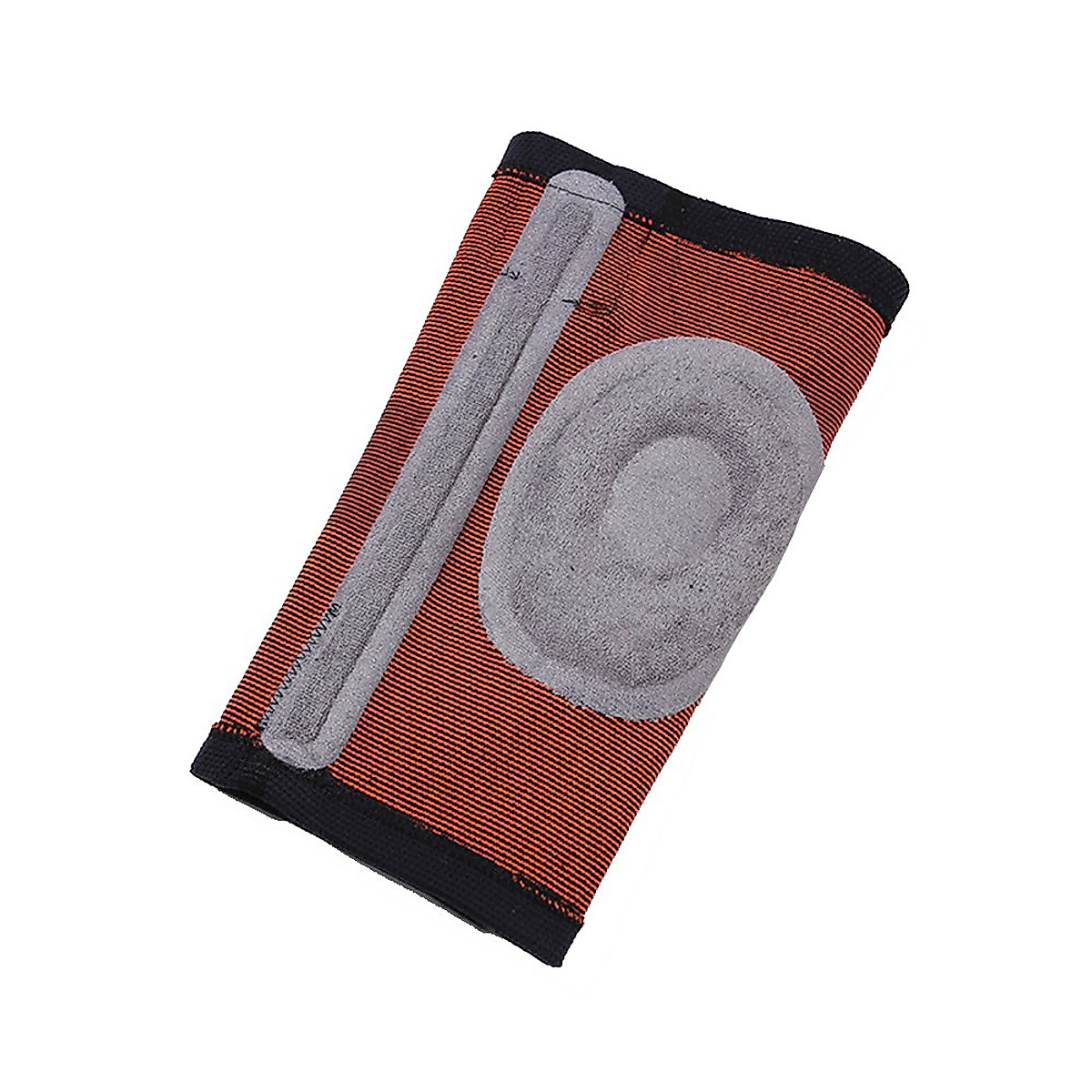 Dofover Knee Compression Sleeve with Pressure Strap 3D Weaving Pressurization Knee Brace Knee Support Professional Protective, Joint Pain Relief, Injury Recovery-Single (M, Black Orange)