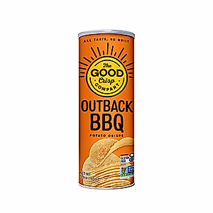 The Good Crisp Company, Potato Chips, Variety Pack 5.6 Ounce Canisters, Pack of 8 (Family Pack) Non-GMO, Allergen Friendly, Potato Chip Snack Pack, Gluten Free Snacks