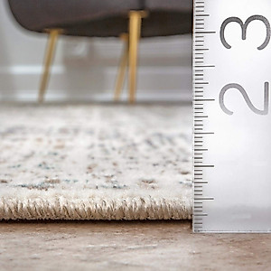 nuLOOM Tanith Vintage Medallion Area Rug, 11x15, Cream