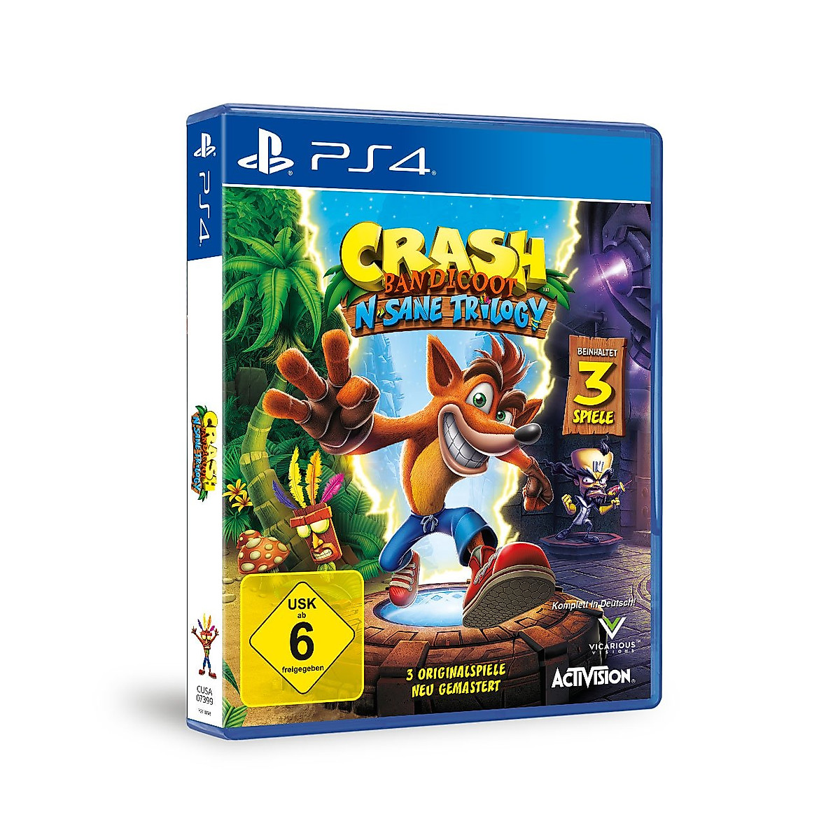 Crash Bandicoot N.Sane Trilogy - [PlayStation 4]