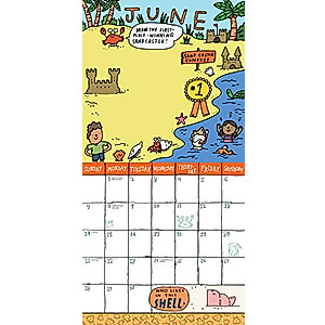Kid's Awesome Activity Wall Calendar 2020