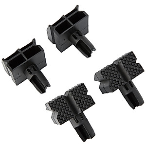 Silverline Tools 548885 Bench Dogs 4pk, Black