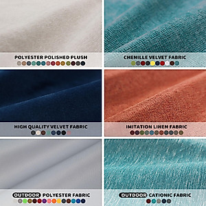 ENTROPOWER Custom Bench Cushion Outdoor/Indoor Water Resistant Bench Pad Durable Thicken Porch Swing Cushions Bay Window Seat Piano Bench Cushion Sofa Chair Cushions (Star Sea Grey, Custom Size)