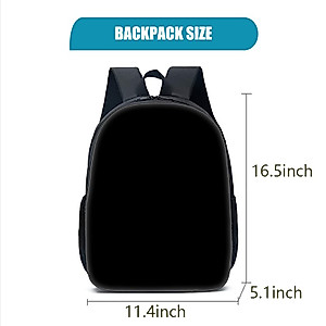 Tbuxglu Casual 16" Backpack Anime Travel Bags 3D Printed Laptop Backpacks Cartoon Sports Bag-4