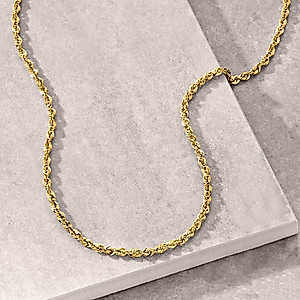 Ross-Simons 14kt Yellow Gold Rope-Chain Necklace