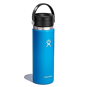 Hydro Flask 20 oz Wide Mouth Bottle with Flex Sip Lid Pacific