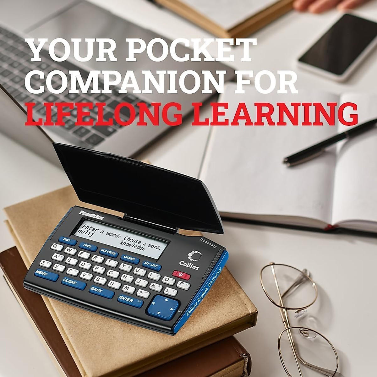 Franklin DMQ221 Collins English Dictionary with Thesaurus