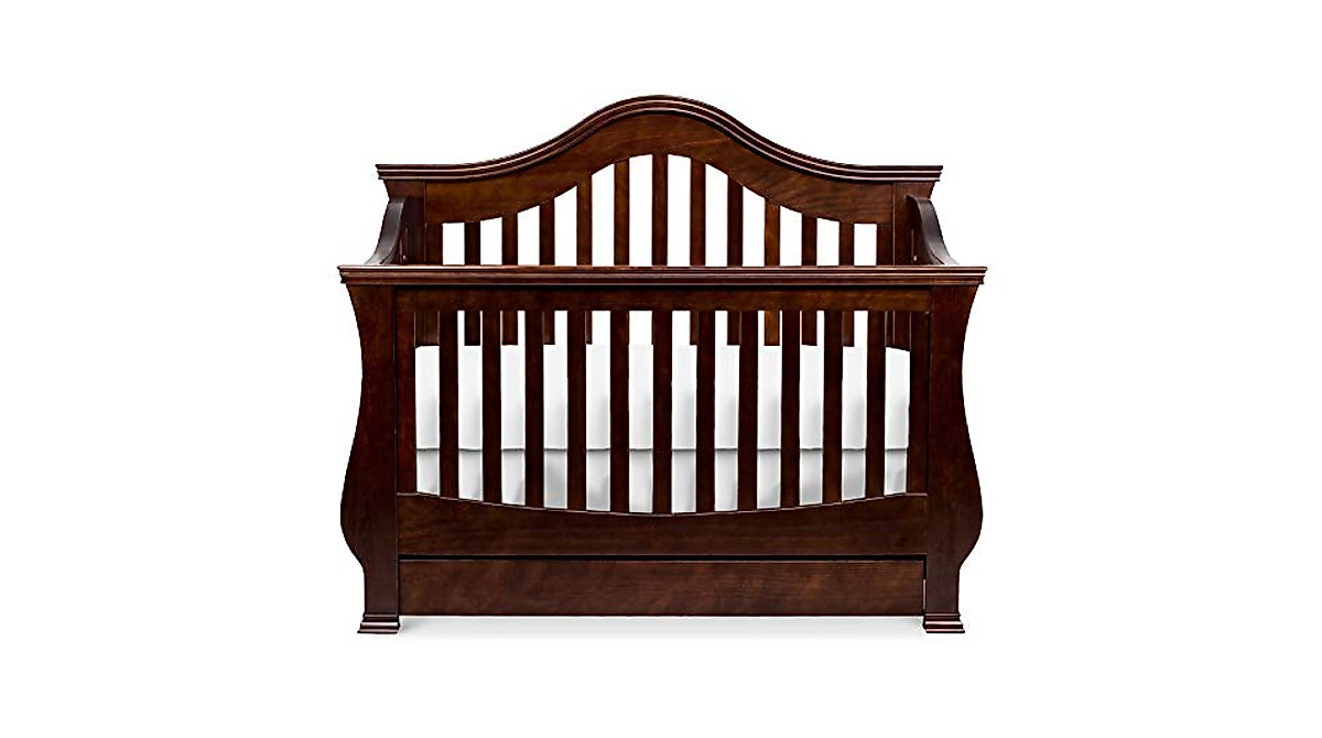 Davinci Ashbury 4-in-1 Convertible Crib in Warm White