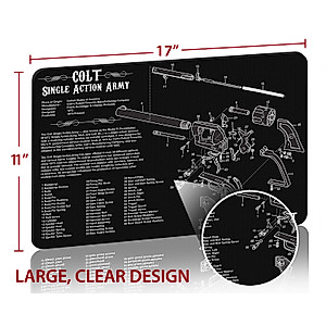 TekMat for use with Colt Single Action Army - SAA