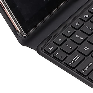 10.1in Tablet with Case and Keyboard, 2GB RAM 32GB ROM 2MP and 5MP Dual Camera 6000mah Tablet PC Support 4G LTE SIM, WiFi, BT5.0, Dual SIM Dual Standby