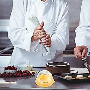 GANAZONO 100pcs Mini Moon Cake Boxes Clear Plastic Square Round Cupcake Boxes Dome Cake Container Bakery Carrier for Muffins Dessert Golden