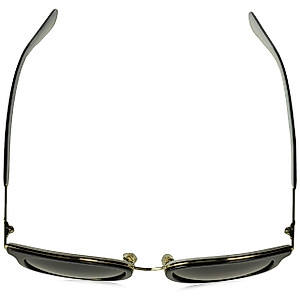 Kate Spade New York Women's Adayna Round Sunglasses, Black & White, 52 mm