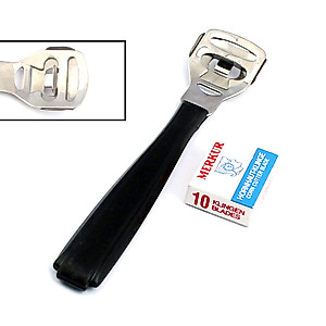 LAJA IMPORTS Callous Shaver Refill Blades Black with Blades