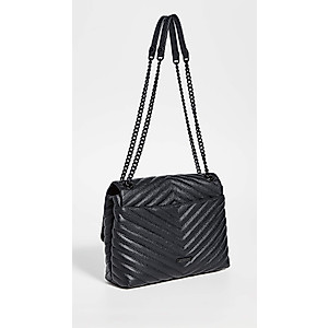 Rebecca Minkoff Edie Flap Shoulder, Black