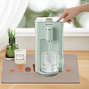 Golener Thick Counter Protector Absorbent Coffee Machine Spill Mat,Coffee Machine protector,Desk protector,Prevent Moving,Coffee Mat Placemats Under Any Drink Coffee,Tea