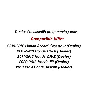 KeylessOption Keyless Entry Remote Control Uncut Car Ignition Key Fob Replacement for MLBHLIK-1T