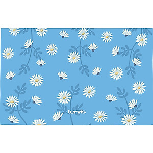 Tervis Skyfall Daisies Made in USA Double Walled Insulated Tumbler Travel Cup Keeps Drinks Cold & Hot, 16oz, Classic