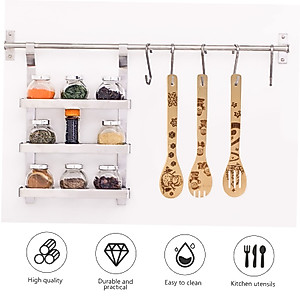 5pcs Bamboo Shovel Christmas Kitchenware Bamboo Tool Kitchen Supplies Festival Shovel Christmas Shovel Party Cooking Cooking Supplies Christmas Bamboo Kitchenware