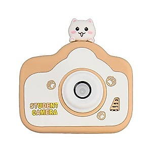 Tnfeeon Kids Digital Camera Khaki Children Cartoon Digital Camera Digital Camera Video Recorder Children Camera Kids Digital Camera Khaki