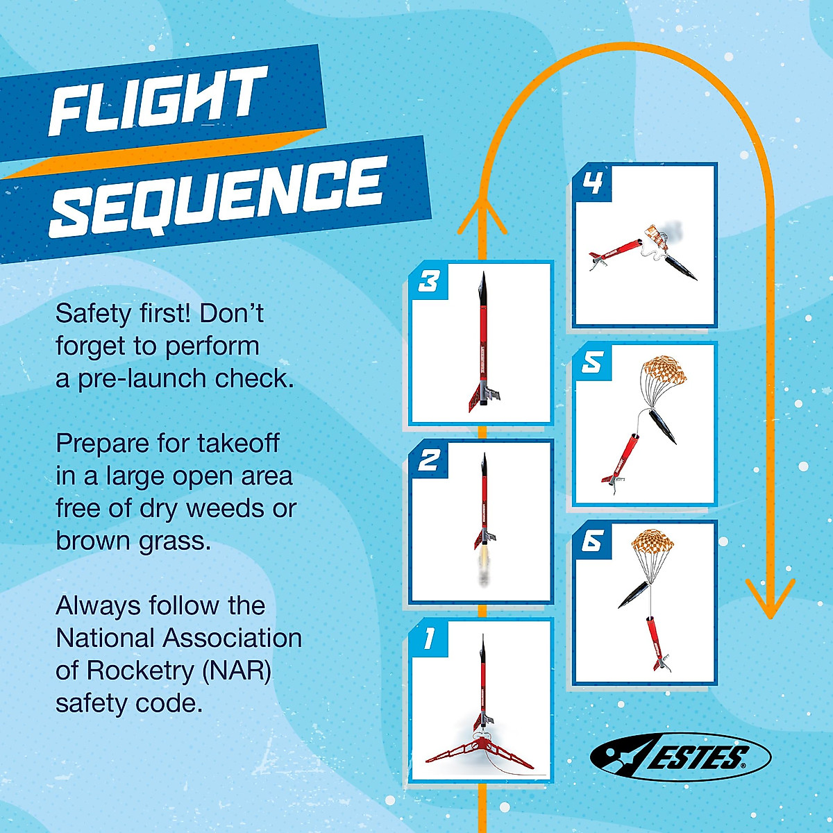 Estes Illusion Flying Model Rocket 7299| Snap Together Beginner Kit | Soars up to 1125', Mulitcolor