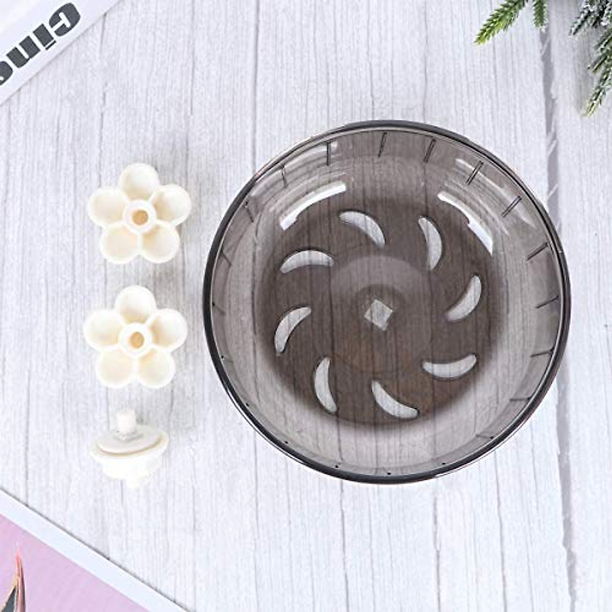 ISMARTEN Pet Hamster Running Wheel Toy Roller Round Silent Cage Exercise Wheel Silent Spinner for Small Pet Hamsters Mice Rat Gerbils