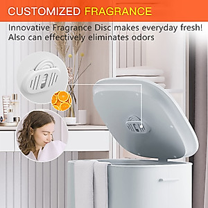 Upgraded Towel Warmer Bucket, 26L Large Towel Warmers with Auto Keep Warm Feature, Heat Time 20/40/60 Min Adjustable and Delay Time Up to 24 Hours, Hot Towel Warmer for Bathroom, Gift for Christams