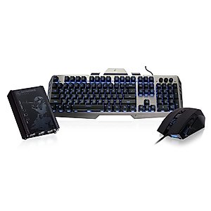 IOGEAR KeyMander Performance Kit- Includes keyboard, mouse and adapter for Xbox One, PS4, PS3, Xbox 360 (GE1337PKIT2)