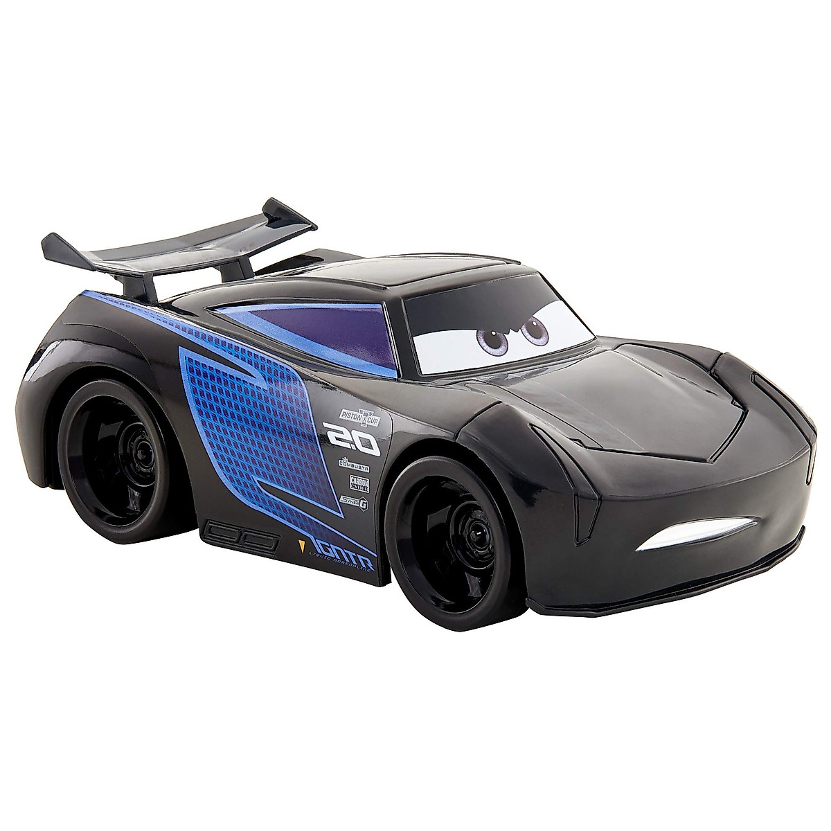 Disney Cars Toys Track Talkers Jackson Storm, 6-in, Authentic Favorite Movie Character Sound Effects Vehicle, Fun Gift for Kids Aged 3 Years and Older