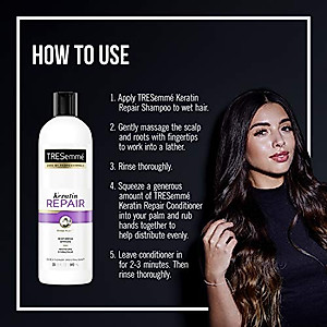 TRESemmé Conditioner for Damaged Hair Keratin Repair Restores and Seals Hair from Damage 20 fl oz