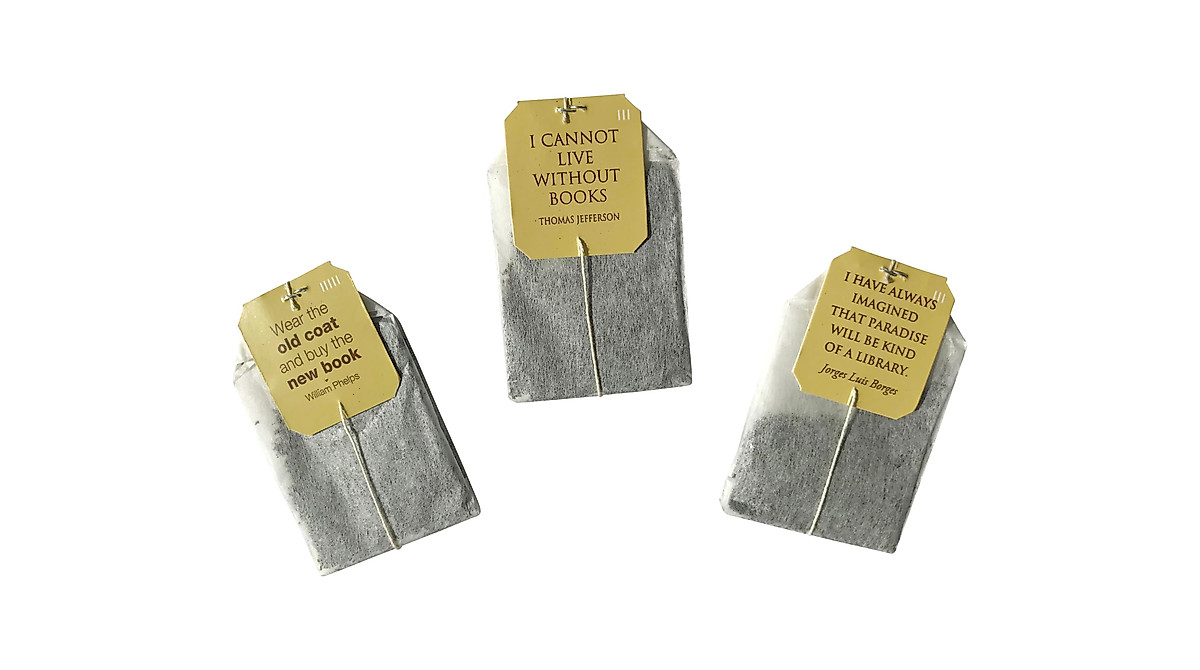 Novel Teas: Gift for Book Lovers with Literary Quotes