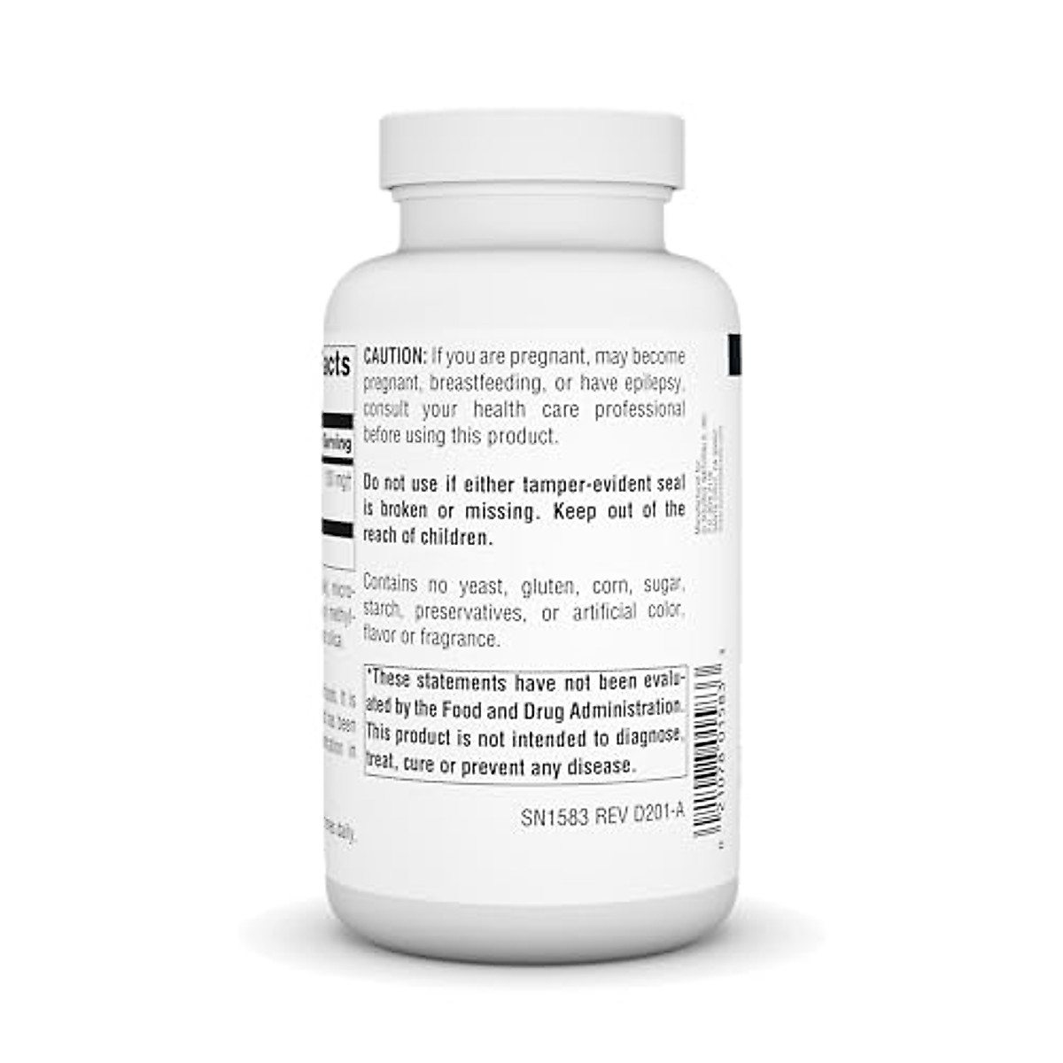 Source Naturals DMAE, Dimethylaminoethanol Bitartrate - Supports Mental Concentration - 200 Capsules