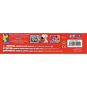 Ceaco - 3 in 1 Multipack - Peanuts - (3) 48 Piece Jigsaw Puzzles