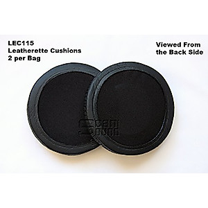 Scan Sound, Inc. 115mm Size Leatherette Headphone Cushions - Bag of 2