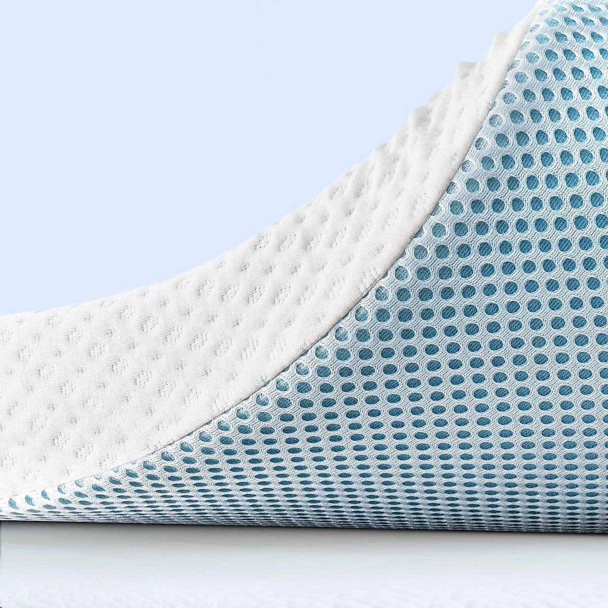 Subrtex Mattress Topper, Gel-Infused Memory Foam Mattress Topper, High Density Cooling Bed Topper Pad with Breathable Removable Fitted Cover CertiPUR-US Certified (2 Inch, King)