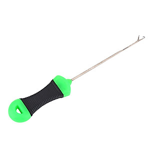 VGEBY 3Pcs Fishing Bait Needle, Portable Carp Bait Needle Carp Fishing Splicing Needle Baiting Hook Drill Rig Tools Carp Bait Needle Carp Baiting Needle Baiting Needle for Carp Fishing