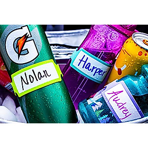 Pumpkin Doodle Permanent Write-on Labels for Bottles/Sippy Cups/Food Containers 6pcs (Multi-Pack)