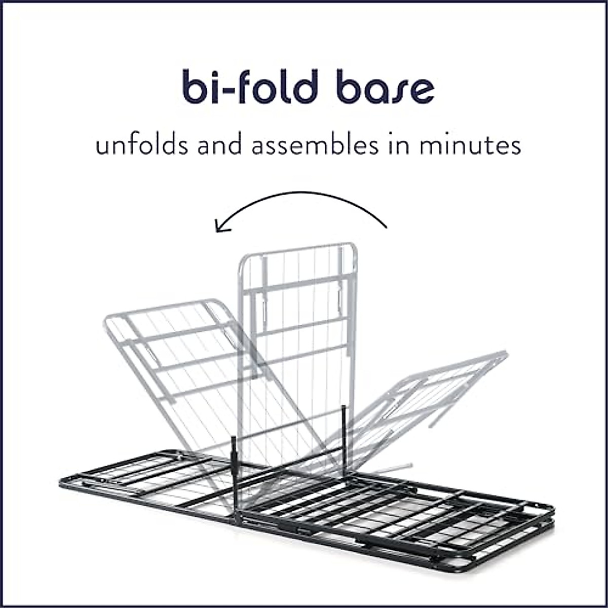 Best Price Mattress New Innovated Box Spring Platform Metal Bed Frame / Foundation, California King