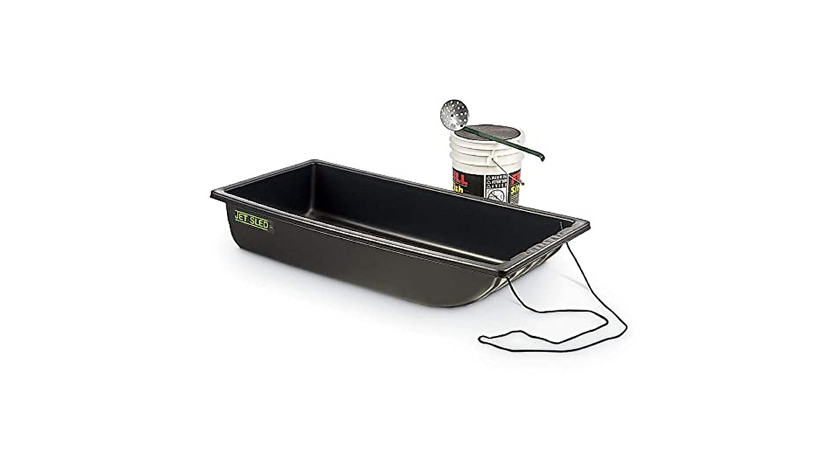 Shappell Jet Ice Fishing Sled - Heavy-Duty Utility Sled