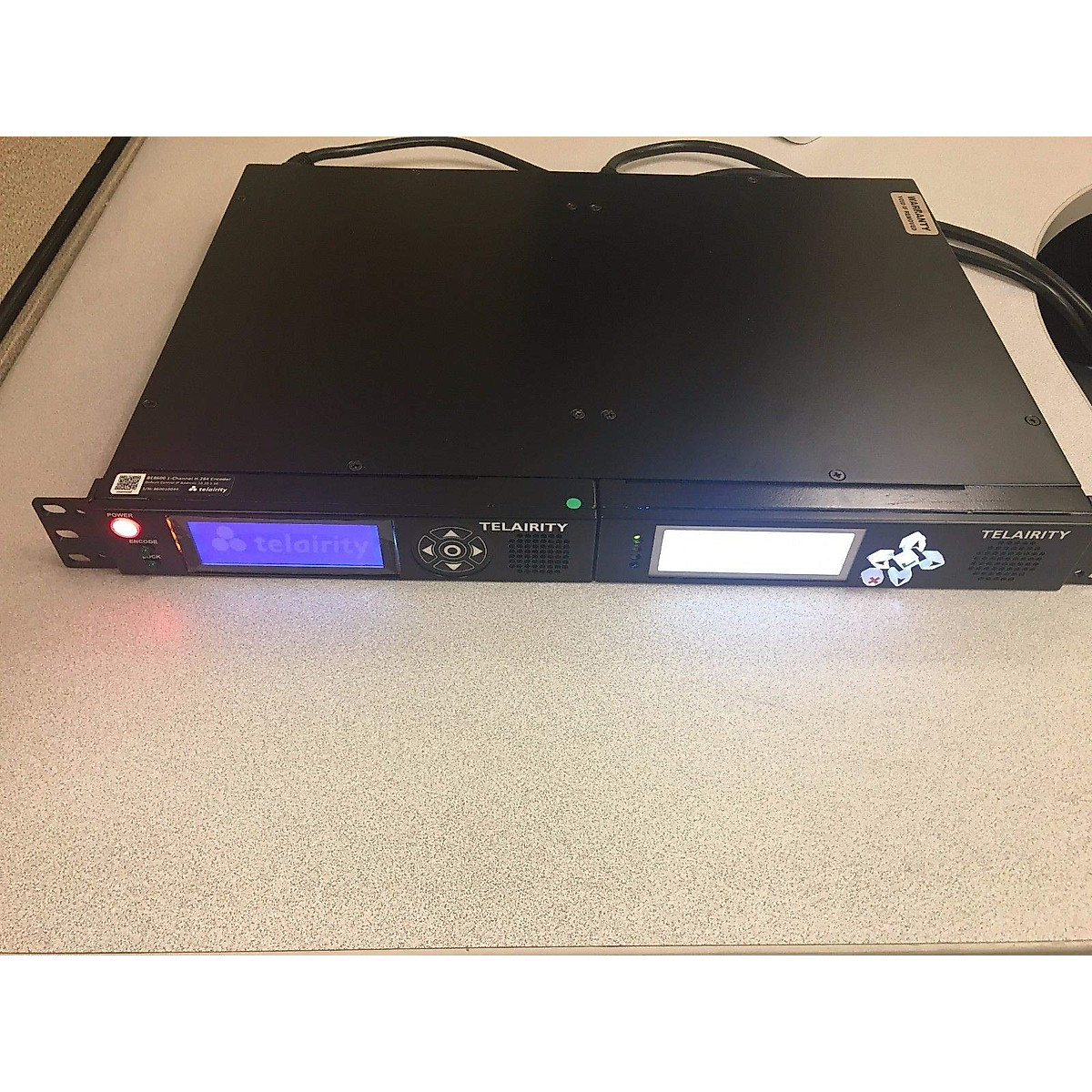 Telairity BE8650 HD SD SDI MPEG2/4 CID Encoder DVB-S2 L-Band Ericsson AVP3000