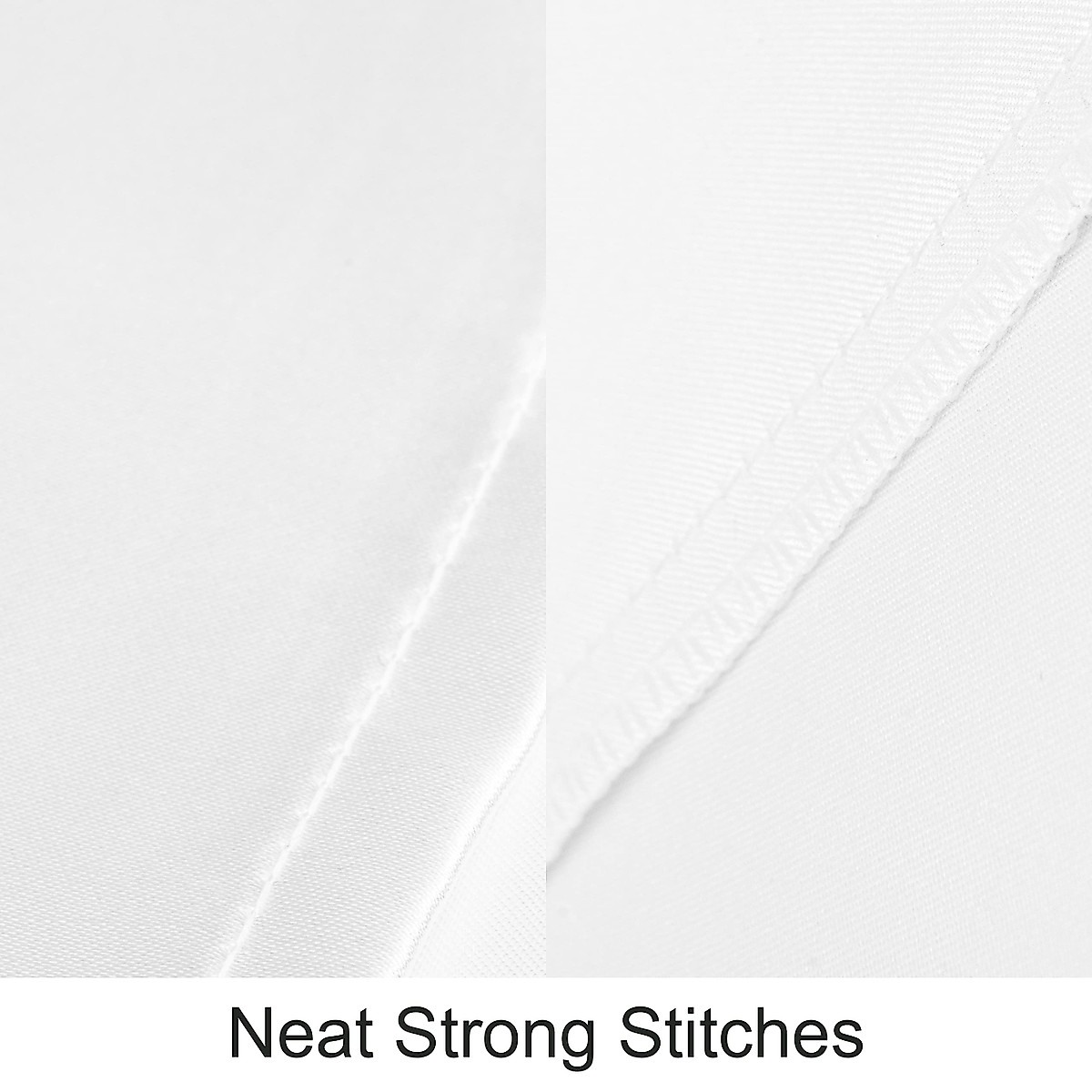 NTBAY Silk Satin Toddler Pillowcases - Set of 2 - Super Soft and Silky 14x20 Pillow Covers - Envelope Closure White Cooling Travel Pillow Cases for Nursery, Kids, Boys and Girls, 14 x 20 Inches