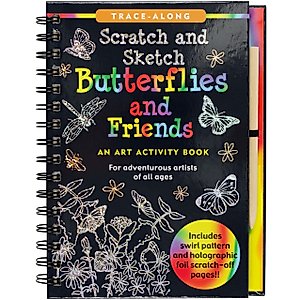 Scratch & Sketch Butterflies & Friends (Trace Along)